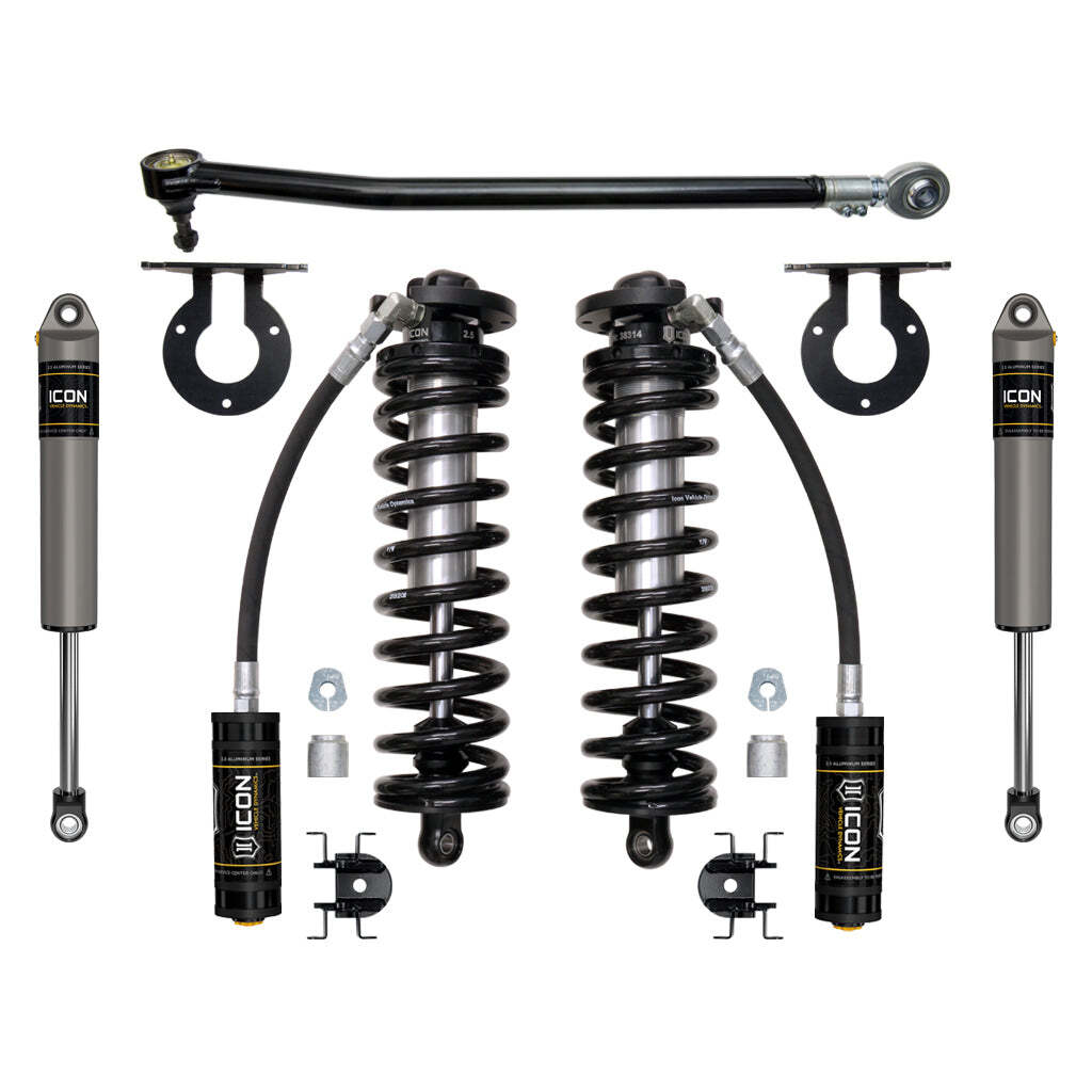 ICON K63142 Stage 2 Coilover Conversion System Ford F250/F350 4WD 2.5 ...