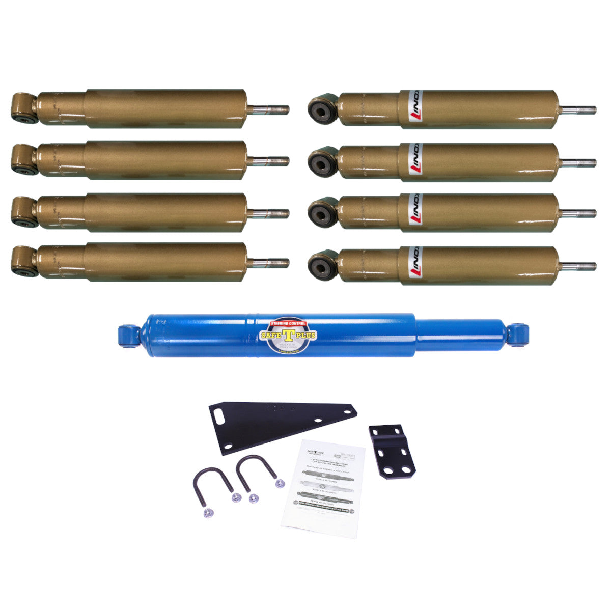 Koni FSD 8 Shock and Safe T Plus Steering Stabilizer Kit Roadmaster RR ...