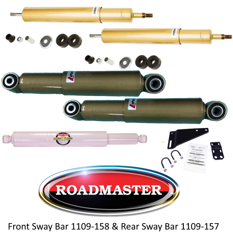 KONI FSD 4 Shock, Safe T Plus Steering Stabilizer, & Sway Bars Chevy K ...