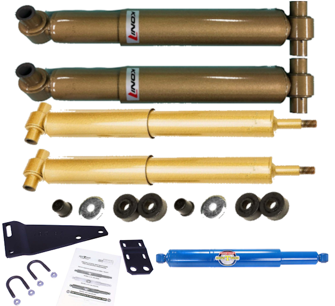 KONI FSD 4 RV Shock & Safe T Plus Steering Stabilizer Kit Workhorse W2 ...