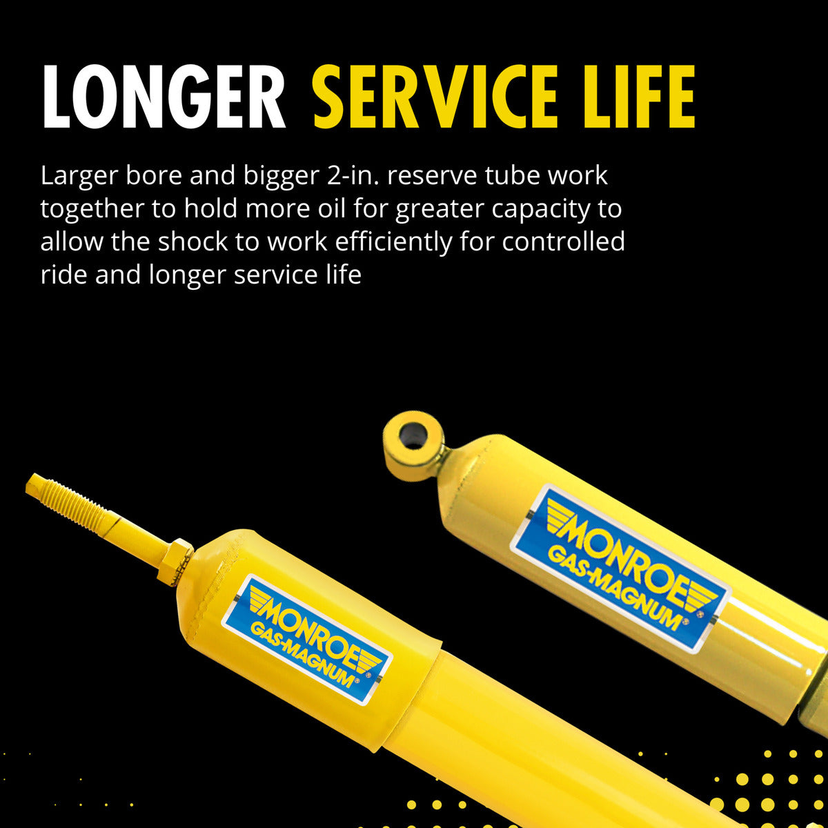 Monroe 66208 Cab Magnum Cab Shock – ShockWarehouse