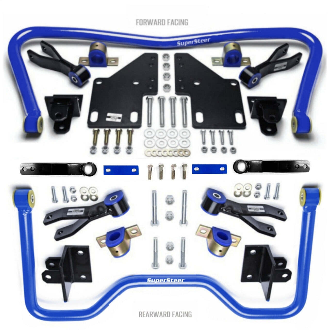 SuperSteer SS289 Rear Dual Aux Sway Bar Kit Ford F53 V10 20-22K – ShockWarehouse