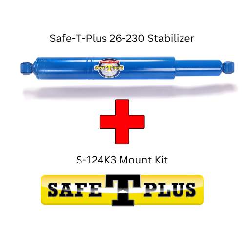 Safe-T-Plus 26-230 Stabilizer and S-124K3 Mount Kit – ShockWarehouse