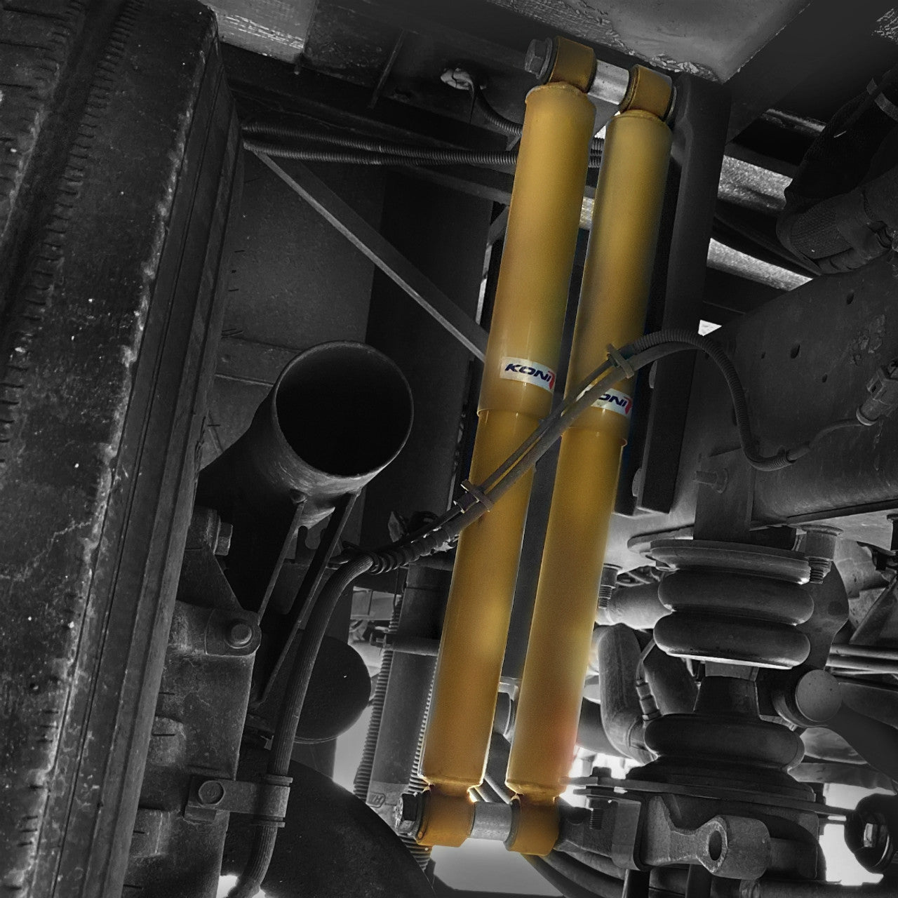 SuperSteer SS2022F Front Quad Shock Kit Ford F53 V10 & V8 20-22K – ShockWarehouse