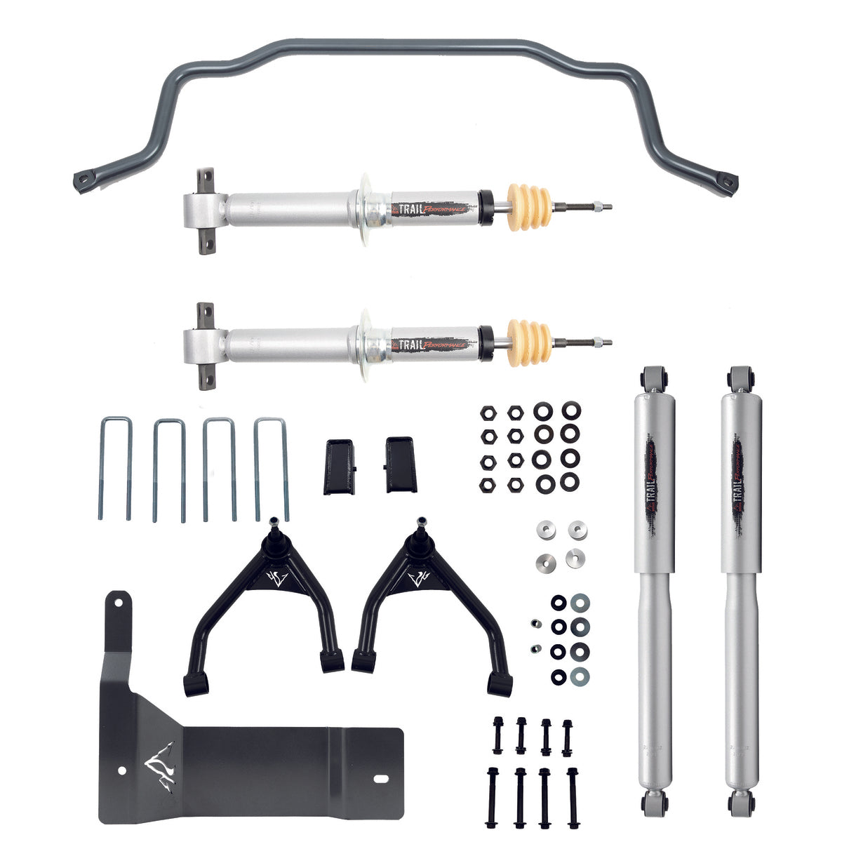 Belltech 150206TPS Lift Kit 4" Lift Kit Inc. Front and Rear Trail Perf ...