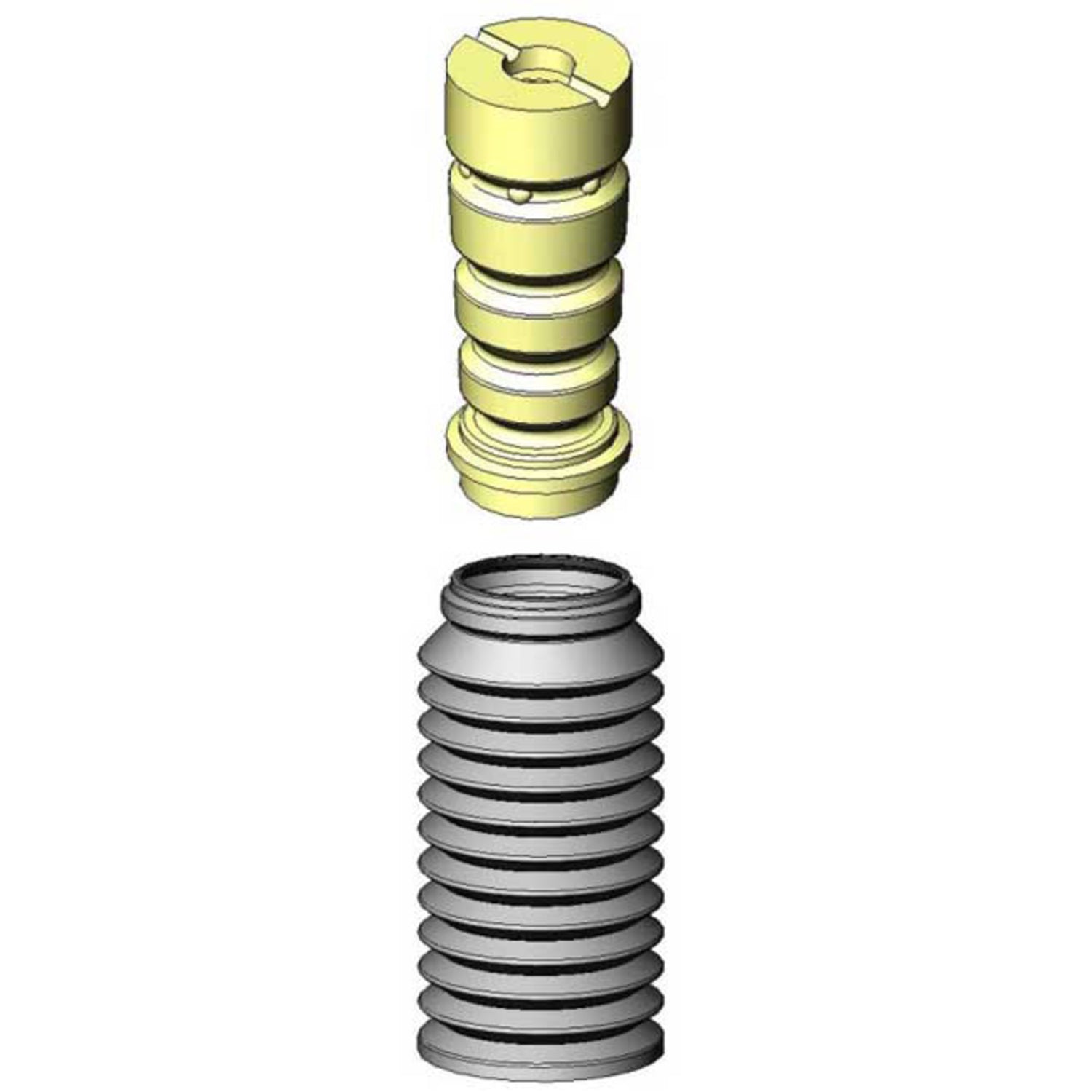 KYB SB115 Rear Boots & Bumpstop Strut Bellows Audi, Volkswagen ...