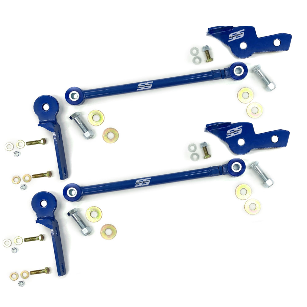 SuperSteer SS403RR Radius Rods for Ford F53 V10 16-26k GVWR – ShockWarehouse
